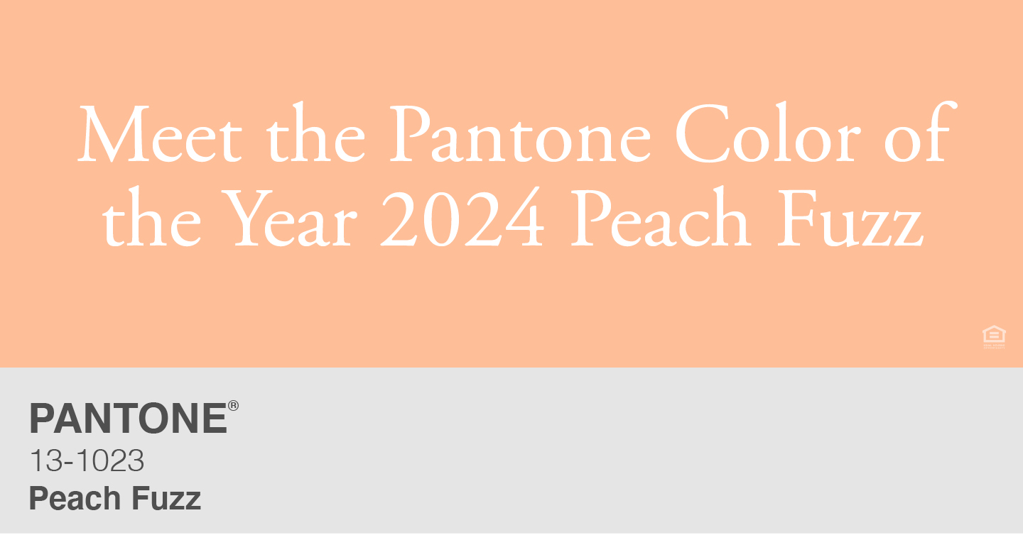 Meet the Pantone Color of the Year 2024 Peach Fuzz - Ryan Roberts Realtor